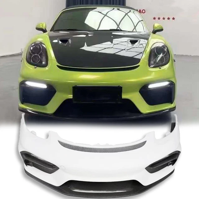 FRONT BUMPER BODY kit For Porsche 718 987 Boxster Cayman Upgrades GT4 ...