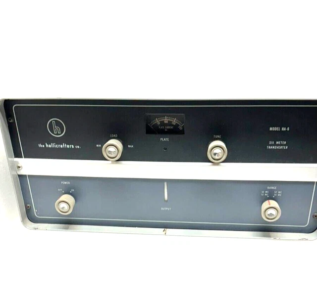 THE HALLICRAFTERS CO. Model HA-6. Six meter Transverter. Chicago USA ...