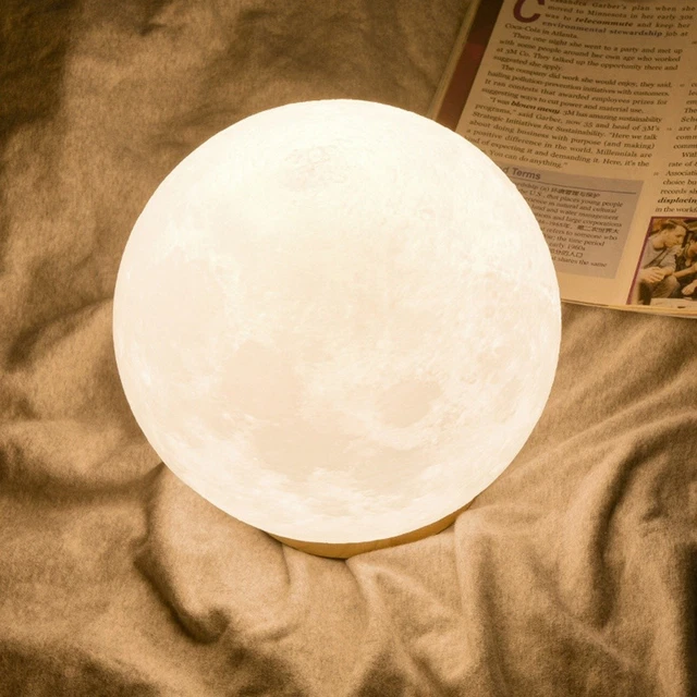 ROTATING Lamp 3D Printed Hanging Light Night Lights for Kids Room ...