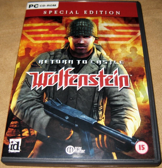 RETURN TO CASTLE Wolfenstein PC CD-Rom Game Special Edition With Manual ...