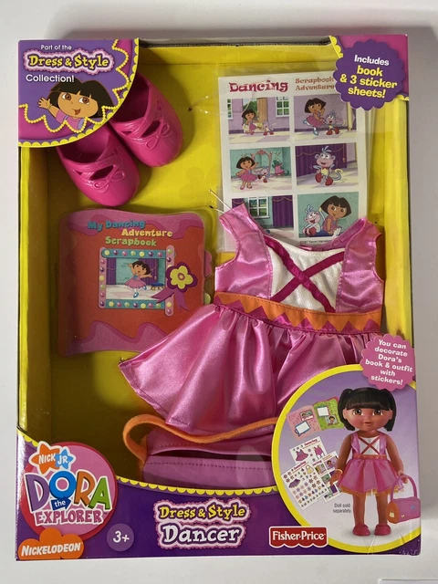 DORA THE EXPLORER Dress Up Dora's Baby Brother And Sister Bedtime ...