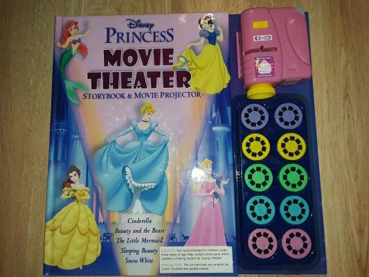 VINTAGE 2002 DISNEY Princess Movie Theater Cinderella Snow White ...