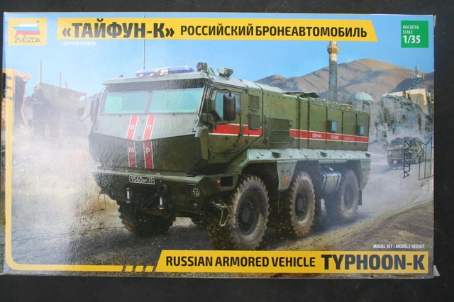 ZVEZDA 1/35 TYPHOON-K Armoured Vehicle [Kit No. 3701] EUR 33,39 ...