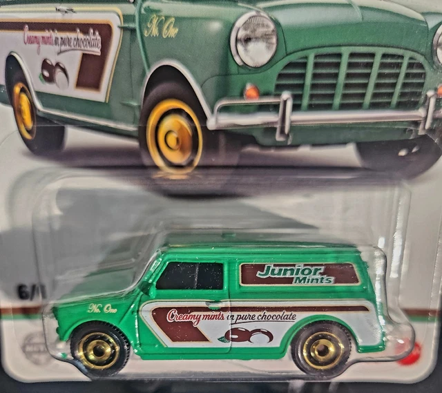 AUSTIN MINI VAN Green 2025 Matchbox Candy Series Junior Mints 6/6 ...