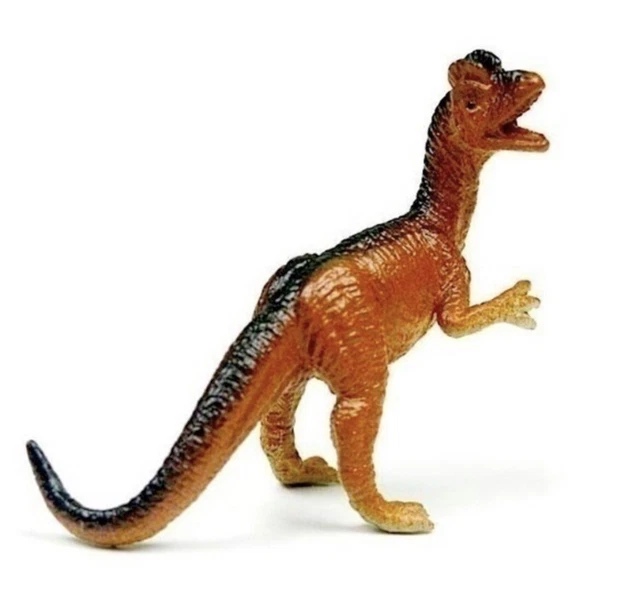 SET OF 2 Safari Ltd. Dilophosaurus Dinosaur Miniature Figurine and ...
