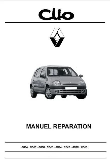 MANUEL ATELIER ENTRETIEN technique réparation maintenance Renault Clio 2 - II EUR 19,00 ...