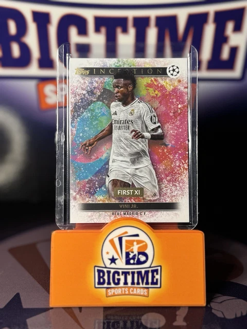 VINI JR. 2024-25 Topps Inception UCC First XI Parallel 🔥 £0.99 ...