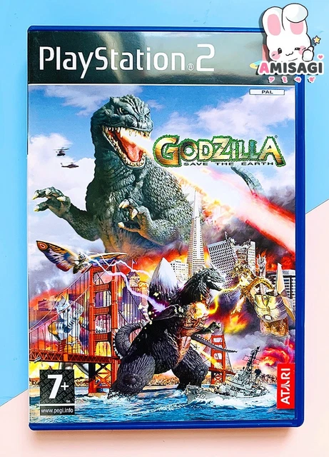 GODZILLA SAVE THE Earth PS2 Jeu PLAYSTATION 2 2004 Étroit État Bien EUR ...