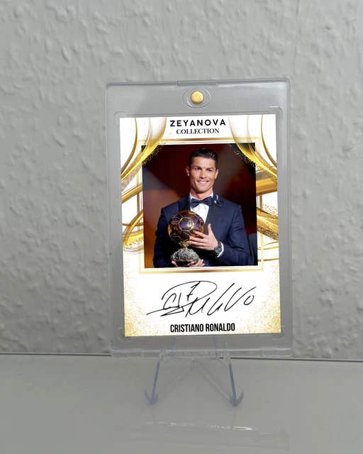 CRISTIANO RONALDO CR7 Trading Card Autograph Fanart Signature Auto ...