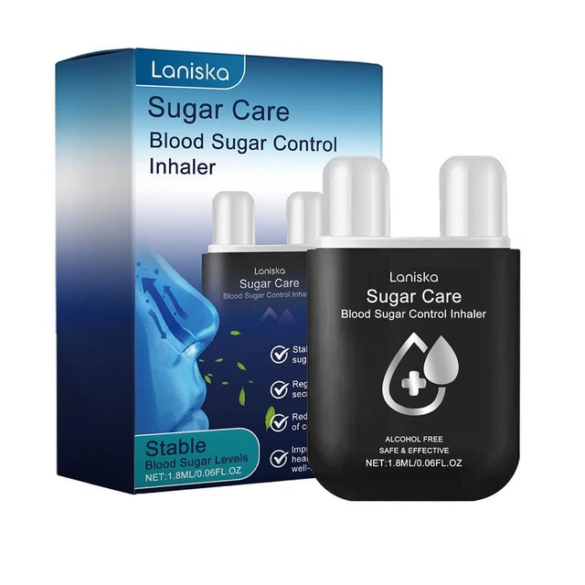 HERBAL BLOOD GLUCOSE Control Inhaler Clean Nasal Cannula Relieving ...