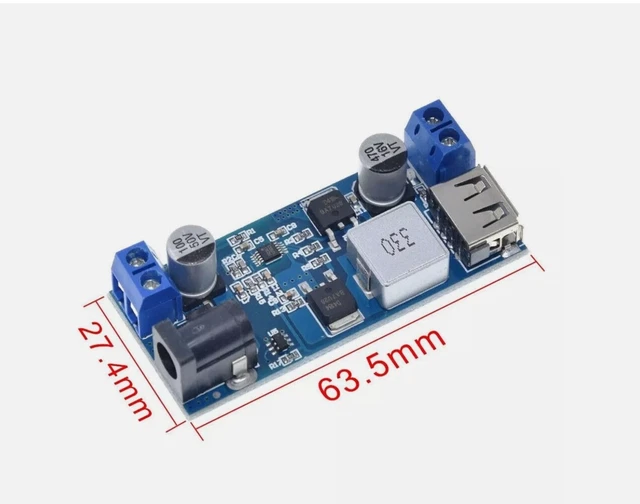 NEW 24V/12V TO 5V 5A Powermodule DC-DC Step Down Power Supply Buck Converter £1.63 - PicClick UK