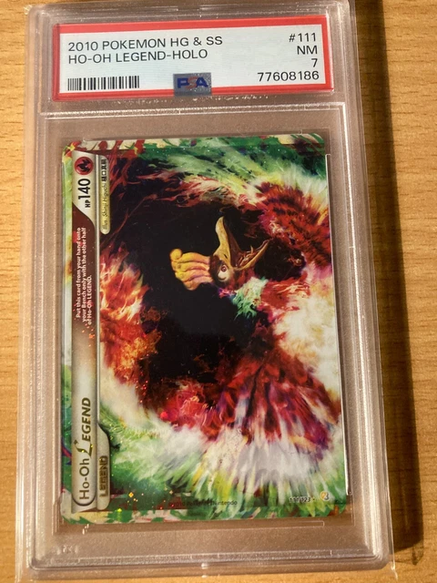 PSA 7 HO oh legend holo HGSS 111 2010 pokemon EUR 71,13 - PicClick IT