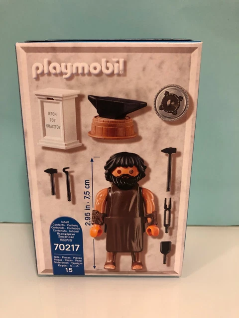 PLAYMOBIL OLIMP GODS Greek Mythology Roman God Hephaestus Forge Vulcan ...