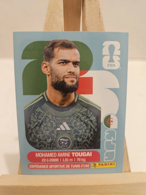 PANINI WORLD CUP 2026 Sticker MOHAMED AMINE TOUGAI Algeria (ALG6) £1.17 ...