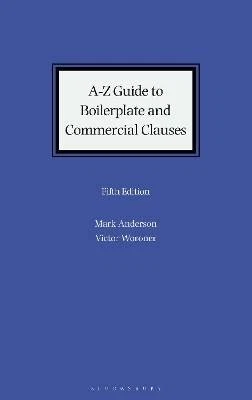 A-Z GUIDE TO Boilerplate and Commercial Clauses, M £183.12 - PicClick UK