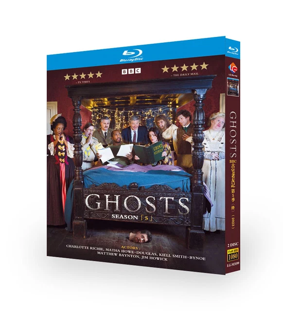 GHOSTS: SEASON 5 TV Series Blu-Ray DVD BD 2 Disc All Region EUR 27,99 - PicClick IT