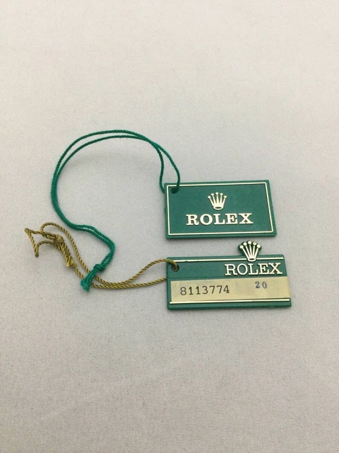 VÉRITABLE ÉTIQUETTE DE prix ROLEX Datejust 6917 avec étiquette verte ...