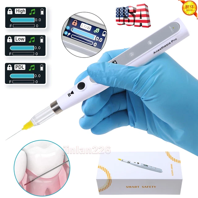 DENTAL ELECTRIC PAINLESS Oral Local Anesthesia Delivery Device USB ...