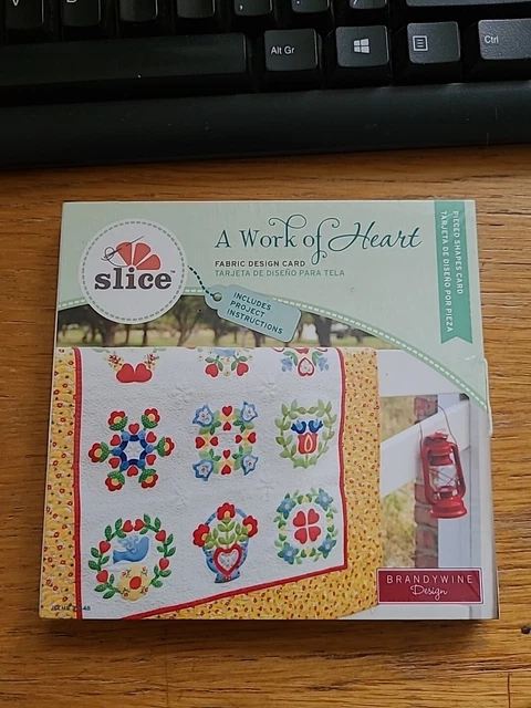 SLICE DESIGN CARDS. A Work of Heart, 37648. Fabric Design Cards £14.99 ...
