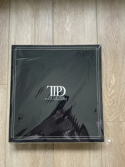 TAYLOR SWIFT THE Tortured Poets Department Vinyl Display Case IN HAND ...