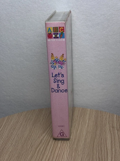 ABC FOR KIDS Let’s Sing And Dance 2001 VHS - Great Condition For Age ...