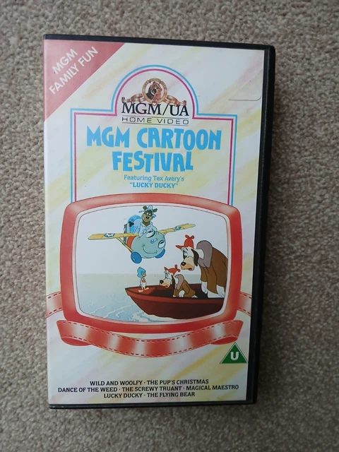MGM &MGM Cartoon Festival" Vhs Cassette Rated U 1987 £10.07 - PicClick UK