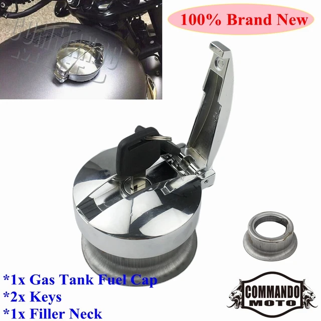 MOTORCYCLE VINTAGE FUEL Gas Tank Petrol Cap For Honda CB750C CB125S ...