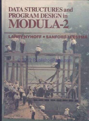 DATA STRUCTURES AND Program Design in Modula-2 - Hardcover - ACCEPTABLE ...