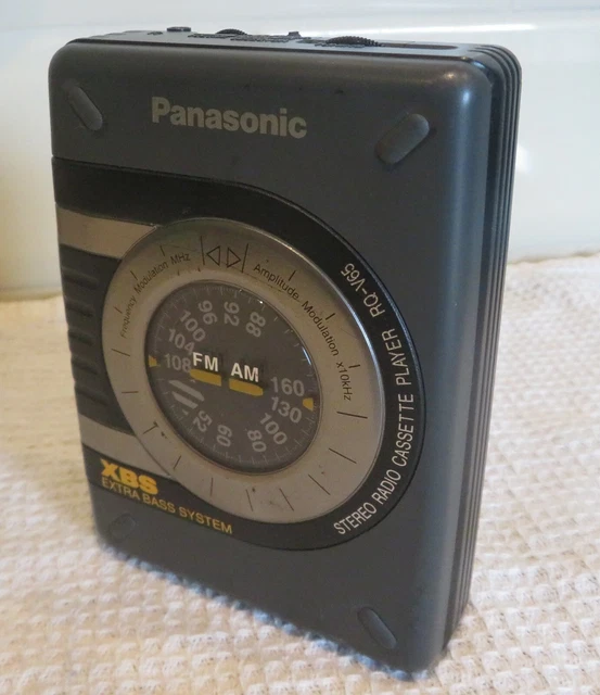 PANASONIC RQ-V65 WALKMAN Radio/Cassette Player Tested and Working £25. ...