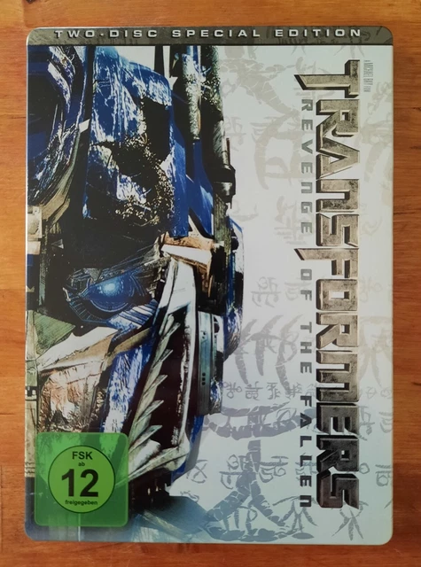 TRANSFORMERS - REVENGE OF THE FALLEN - STEELBOOK; 2 DVDs - sehr gut ...