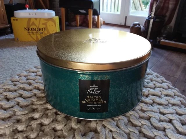 MORRISONS SINCE 1899 Advertising Collectable Biscuit TIN - Christmas ...