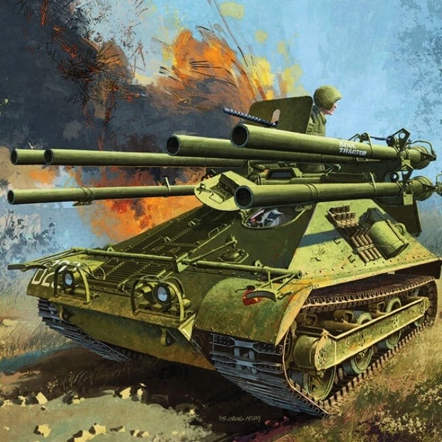 ACADEMY HOBBY MODELLBAUSATZ - 1/35 U.S.M.C. M50A1 Ontos Panzerabwehr ...