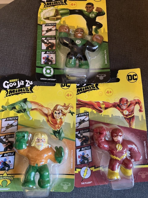 HEROES OF GOO Jit Zu DC Mini's Series 1 and 2 Cyborg, AQUAMAN And Green Lantern £7.99 - PicClick UK
