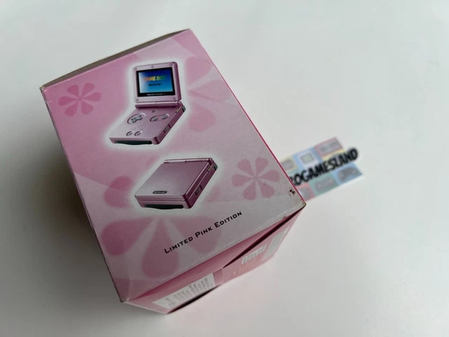 GAME BOY ADVANCE SP Box - *Boite seule* - Nintendo pink Version - UKV ...