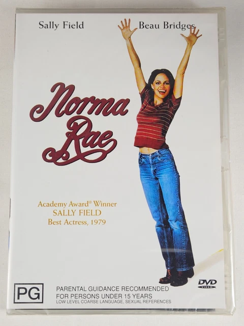 NORMA RAE DVD Sally Field (New & Sealed) Region 4 $19.99 - PicClick AU