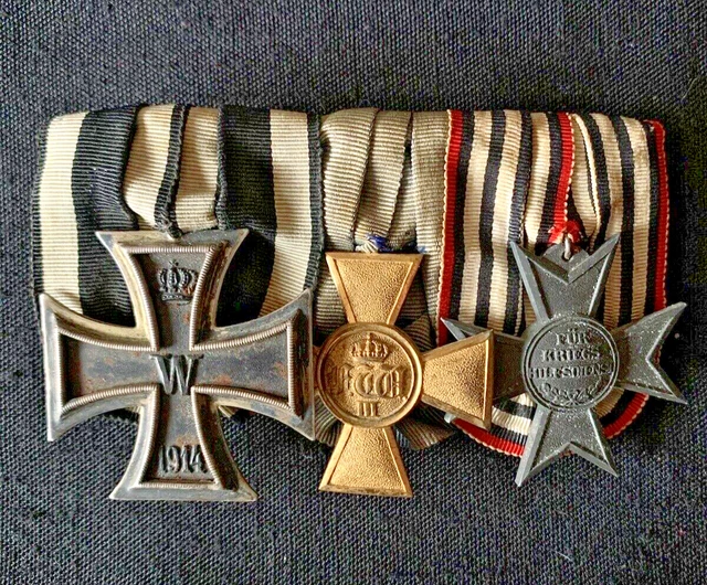 ORIGINAL WW1 GERMAN PRUSSIAN IRON CROSS 2nd CLASS OFFICERS LONG SERVICE ...