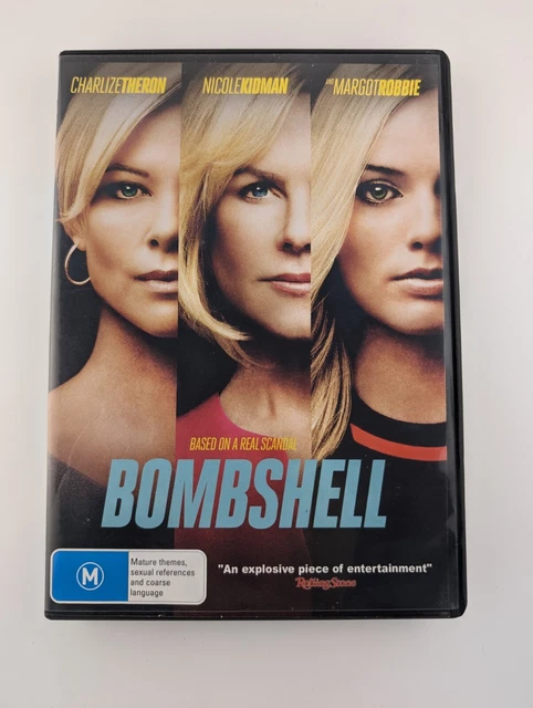 BOMBSHELL (DVD, 2019) Charlize Theron Nicole Kidman Margot Robbie Region 4 £5.68 - PicClick UK