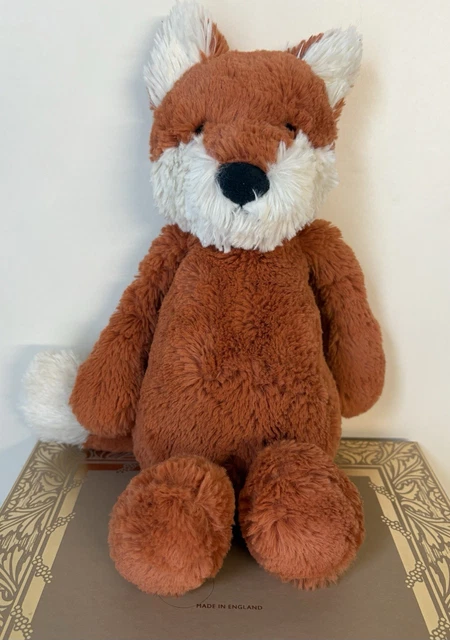 JELLYCAT BASHFUL FOX Soft Toy Guc Approx 13” High £10.80 - PicClick UK