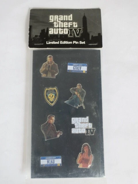 PIN'S GTA 4 / Grand Theft Auto Iv -- Limited Edition Pin Set EUR 249,00 ...