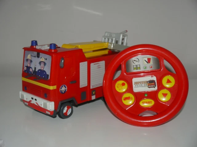 FIREMAN SAM TOYS DRIVE & STEER JUPITER Vehicle Wireless Remote Control ...