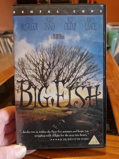 BIG FISH ; Year: 2003 , Ex Rental , Vhs £7.45 - PicClick UK