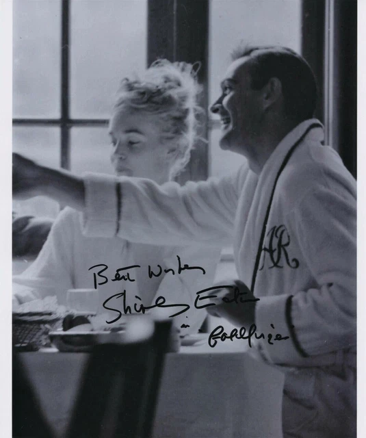 SHIRLEY EATON 💖 Original James Bond 007 Autogramm mit COA ~ Goldfinger ...