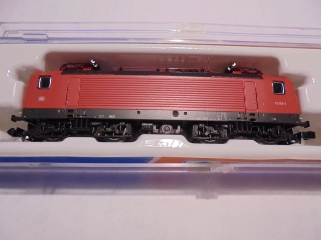 ROCO SPUR N 23275, E-Lok BR 112, Nr. 112 153-2, DB-AG, rot/schwarzbraun ...