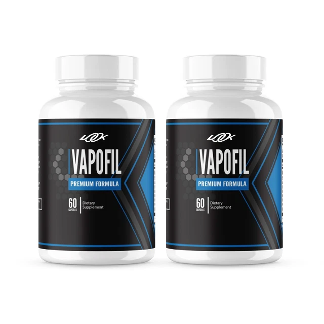 (2 PACK) VAPOFIL Male Performance Support Capsules, VapoFil Pills (120 ...
