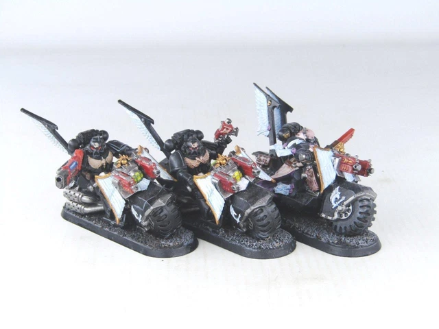 (GH09) RAVENWING BIKE Squadron Dark Angels Adeptus Astartes 40k 30k ...