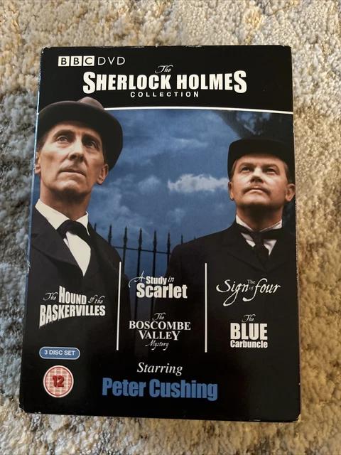 THE SHERLOCK HOLMES Collection 3 Disc DVD Box Set [DVD] BBC Peter ...