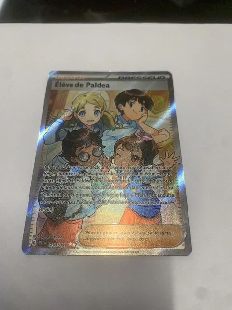CARTE POKÉMON ELÈVE de Paldea 230/091 - FA EV4.5 PAF - Destinées à Paldea - FR EUR 4,90 ...