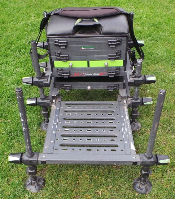 MAVER MXI SERIES 3 4 draw seatbox V.G.C. £41.00 - PicClick UK