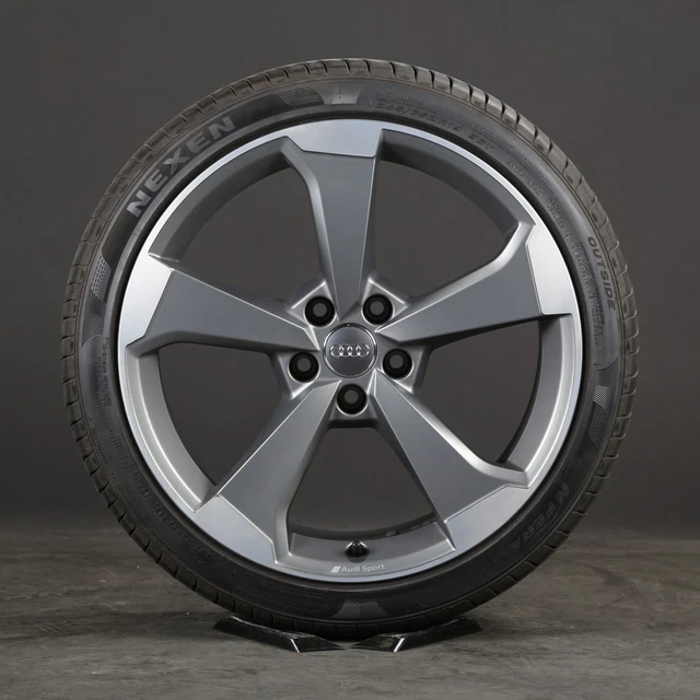 19 POUCES ROTOR Audi A4 S4 B9 Original roues d'été 8W0601025CG Pneu D’Été EUR 2.367,97 - PicClick FR