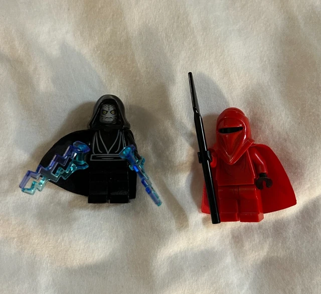 LEGO STAR WARS Emperor Palpatine and Imperial Royal Guard Minifigures £ ...